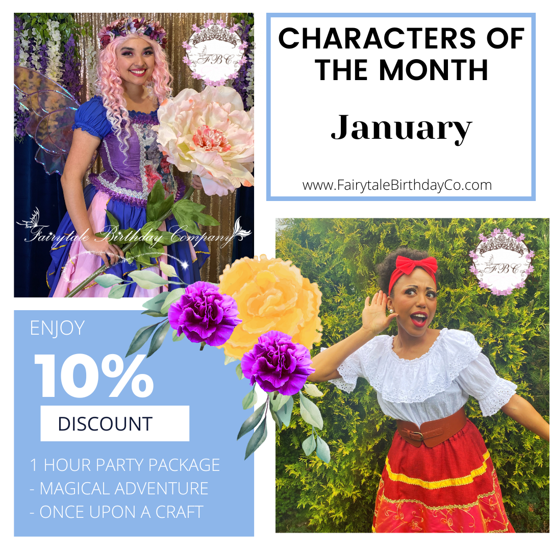 Character of the Month – Fairytale Birthday Company LLC