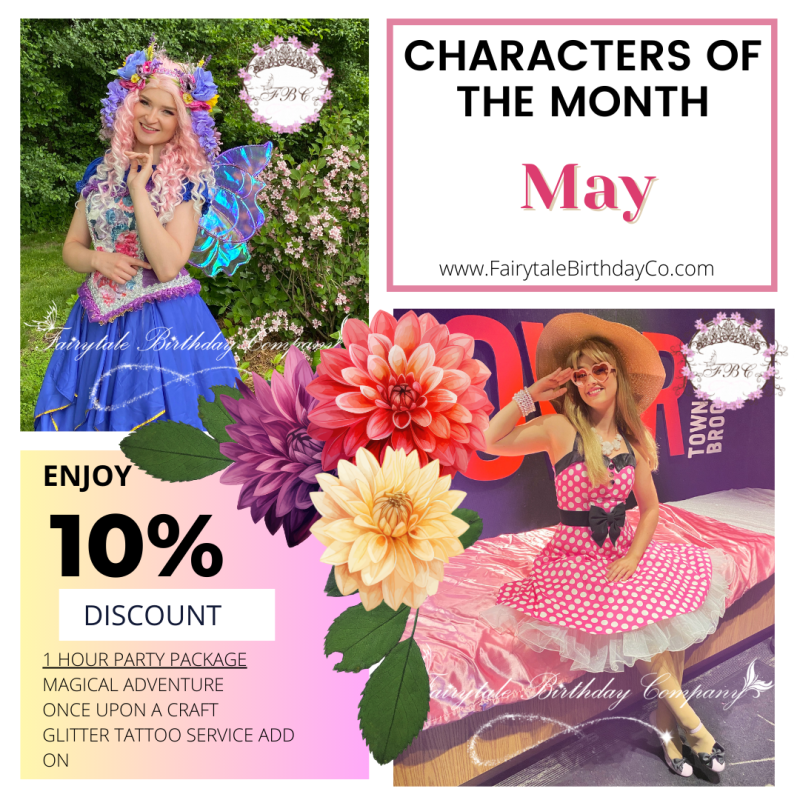 Character of the Month – Fairytale Birthday Company LLC