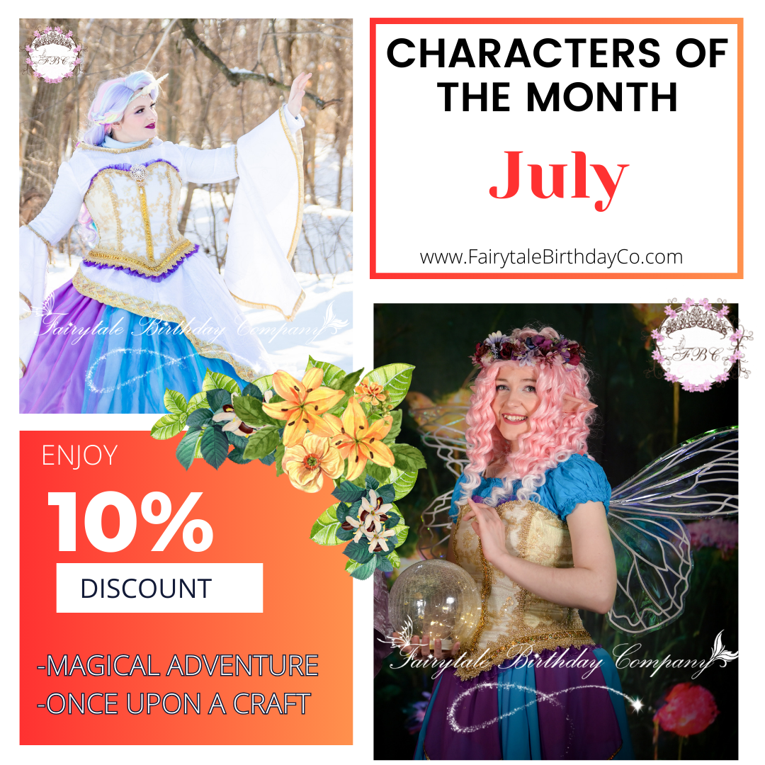 Character of the Month – Fairytale Birthday Company LLC
